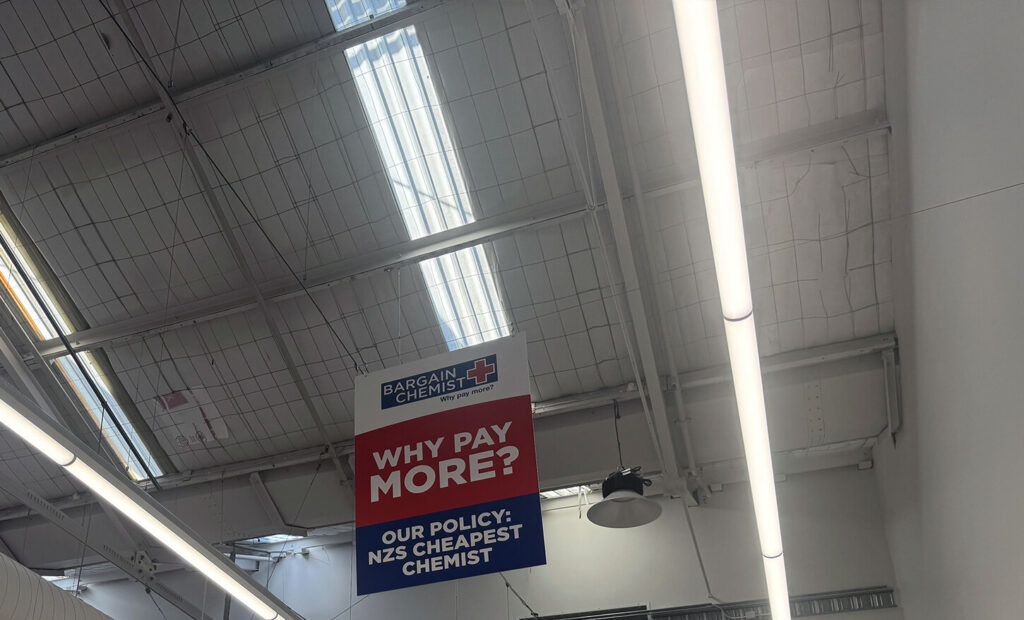 Flexible Signage Suspension for Retail Spaces - Gripple New Zealand